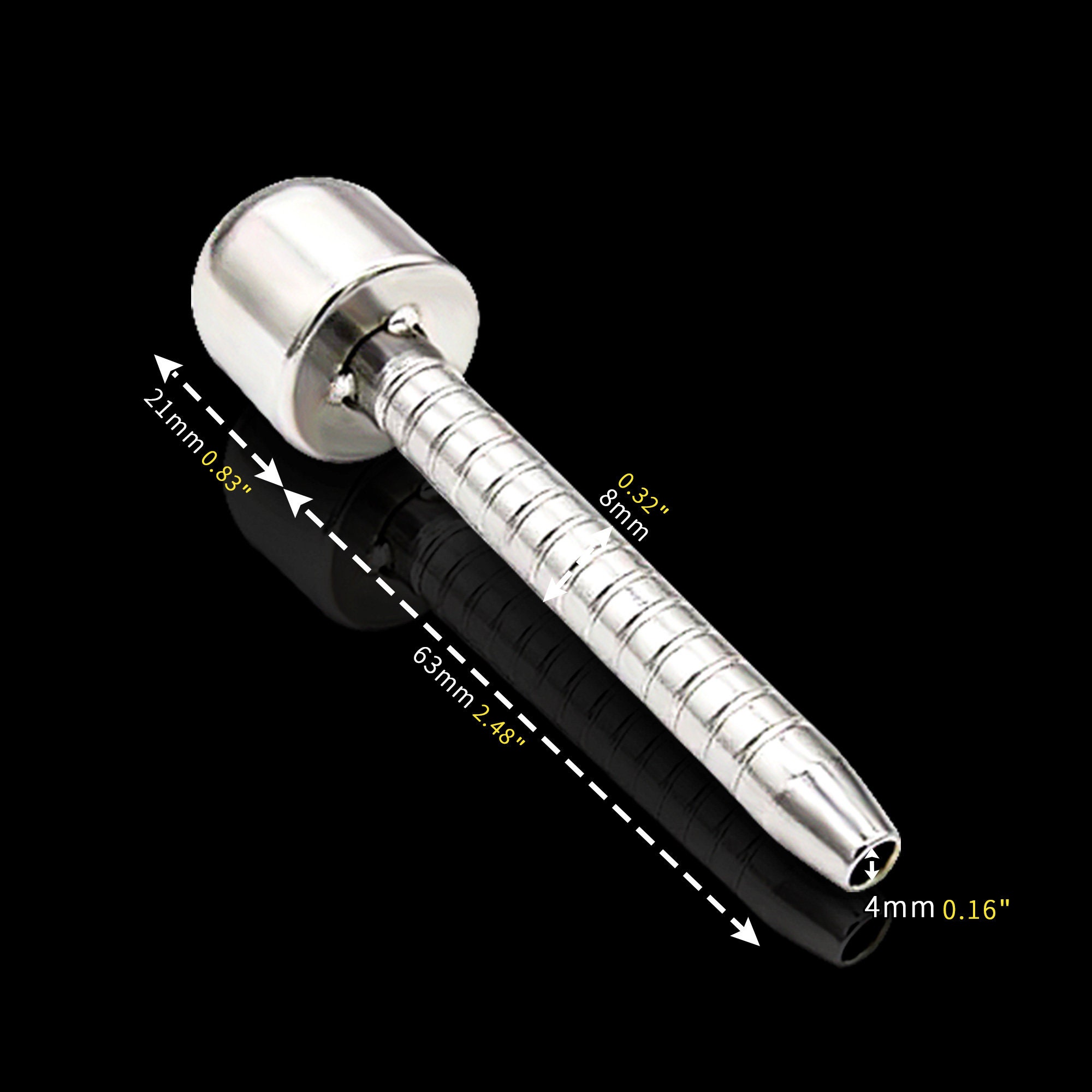 Stainless Steel Penis Plug,cock Sounding,urethral Sound,penis Plug ...