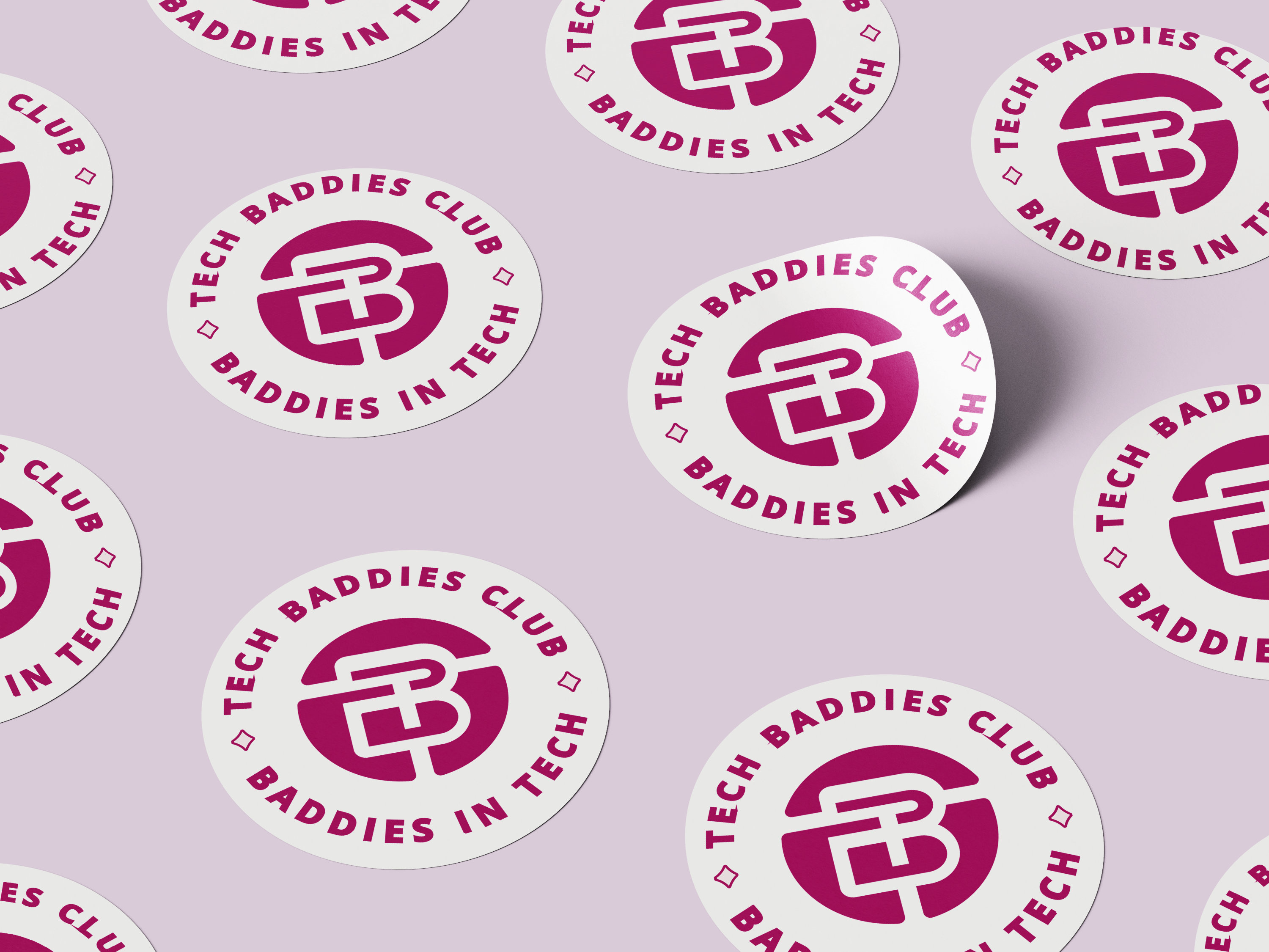Baddies in Tech Tech Baddies Club Lapto Sticker - Etsy