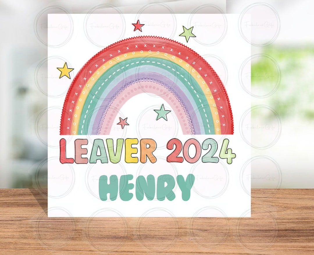 2024 School Leavers, Last Day of School 2024, Year 6 Leavers Card, End ...