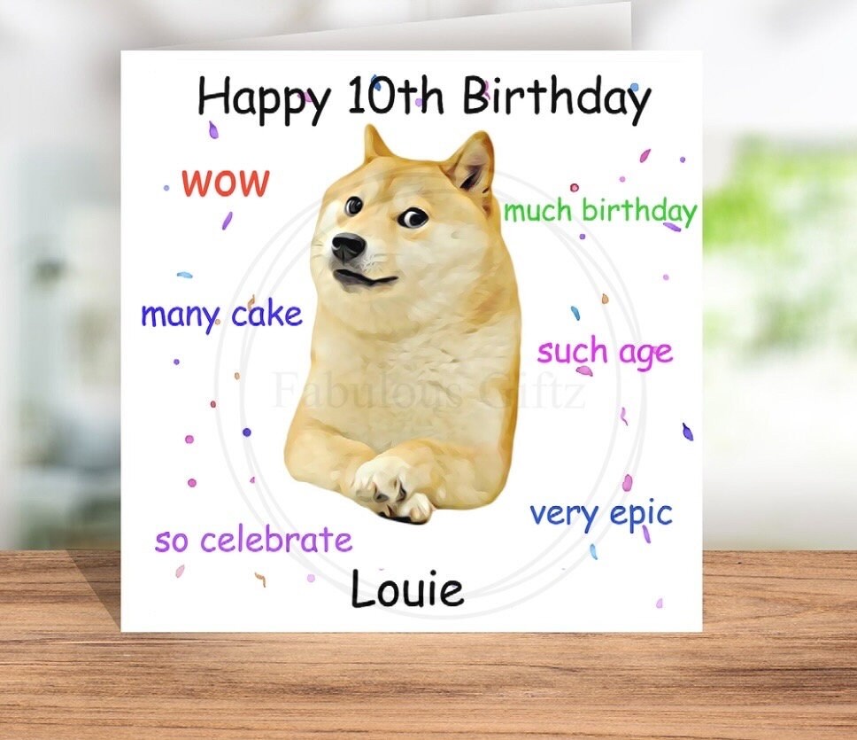 Happy Birthday Doge