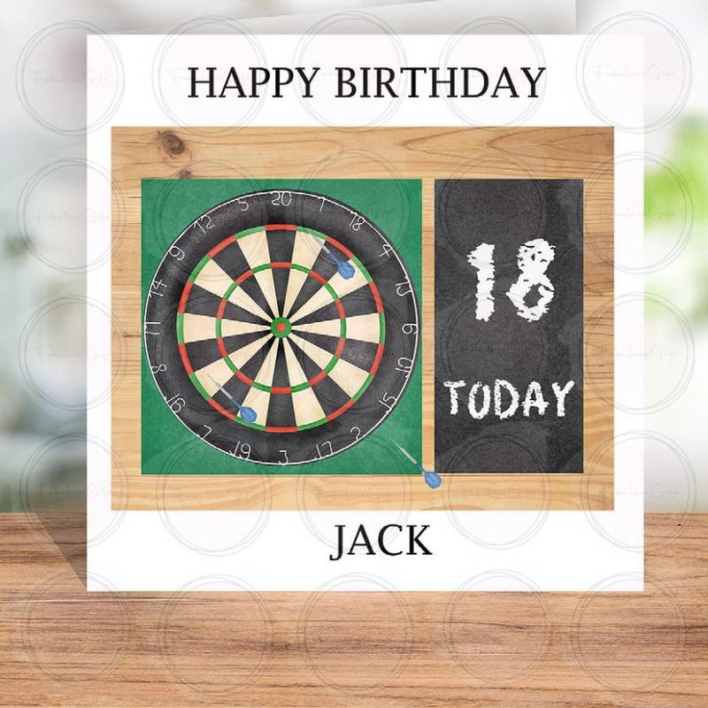 Grandson Birthday Darts - Etsy UK