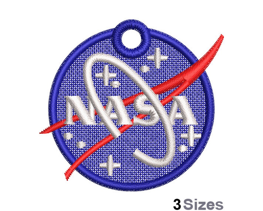FSL NASA Machine Embroidery Design - 3 Sizes, Freestanding Lace Earring ...