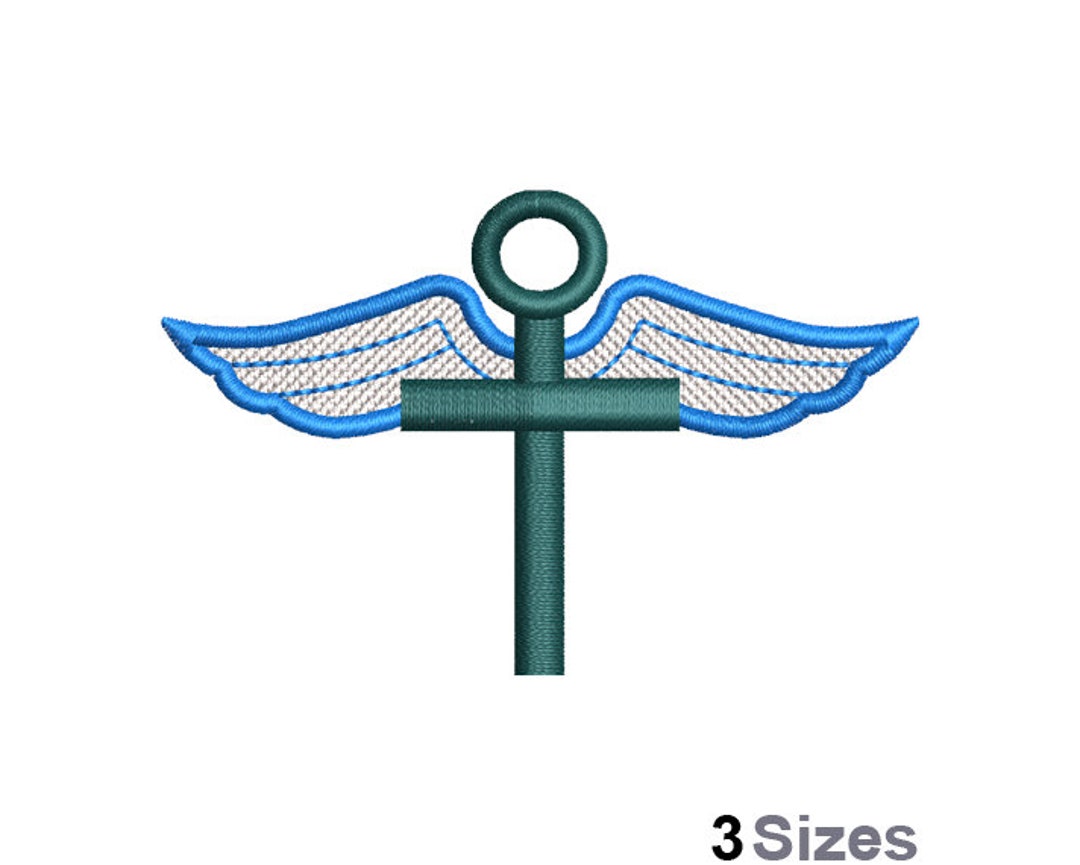 FSL Angel Wings Cross Machine Embroidery Design 3 Sizes, Freestanding ...