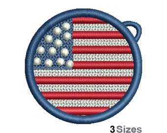 American Flag Fsl - Etsy