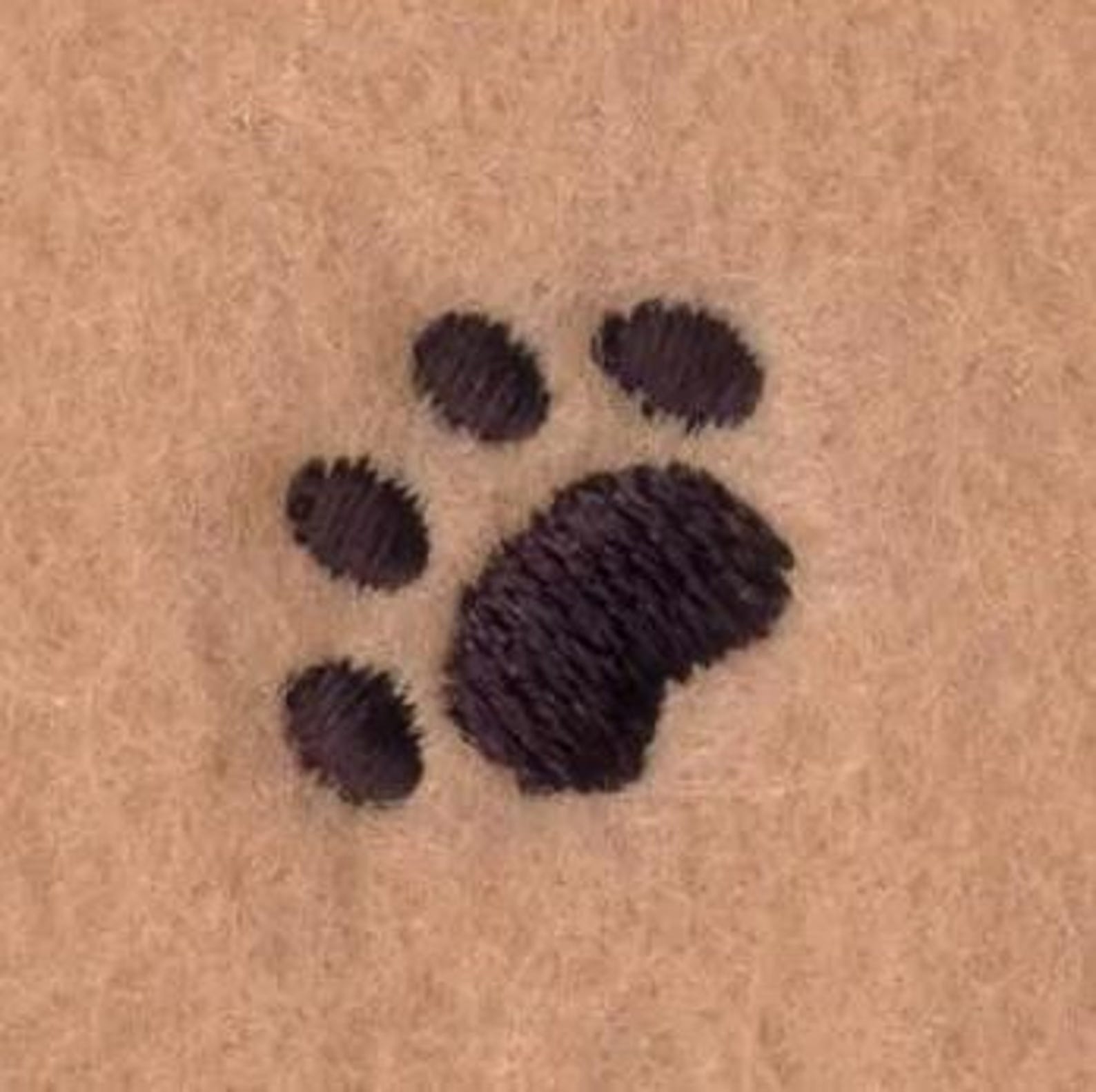 Pet Paw Print Machine Embroidery Design - Dog Pawprint Embroidery ...