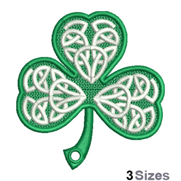 Shamrock Embroidery Design - Etsy
