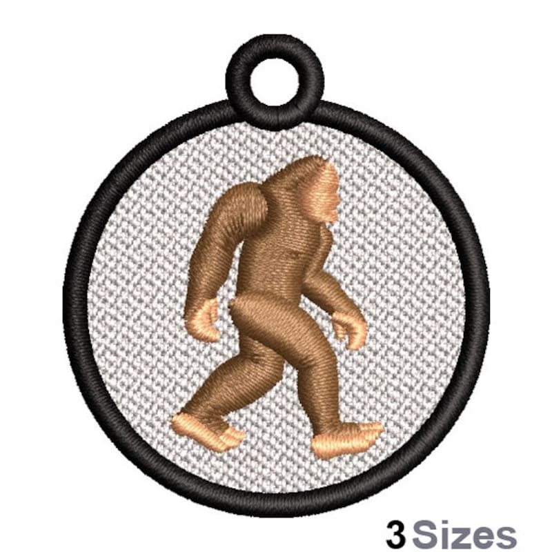 Sasquatch Embroidery - Etsy