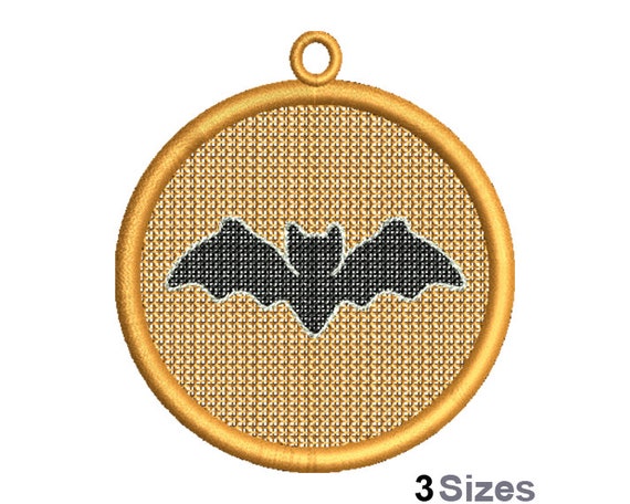 FSL Bat Machine Embroidery Design 3 Sizes Freestanding Lace - Etsy