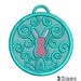 FSL Easter Bunny - Machine Embroidery Design - 4 Sizes, Freestanding ...