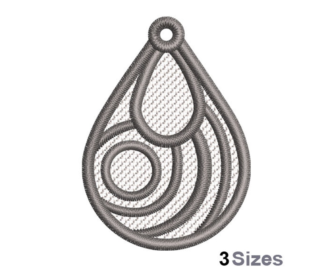 FSL Decor Machine Embroidery Design - 3 Sizes, Freestanding Lace ...