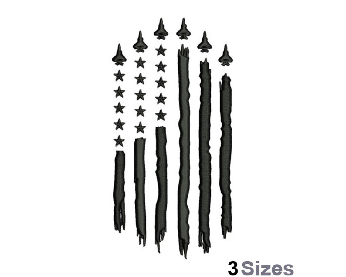 American Flag Jets - Machine Embroidery Design - 3 Sizes, Patriotic ...