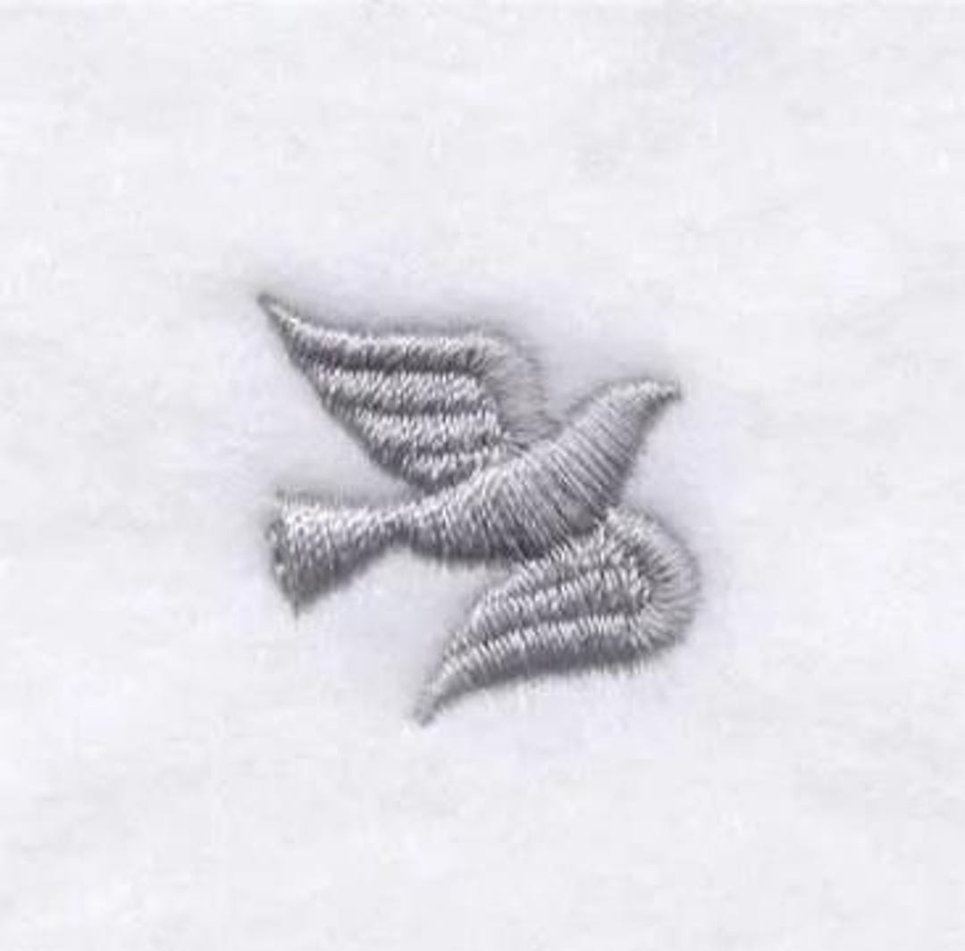 Flying Dove Machine Embroidery Design - Peace Bird Digital Embroidery ...