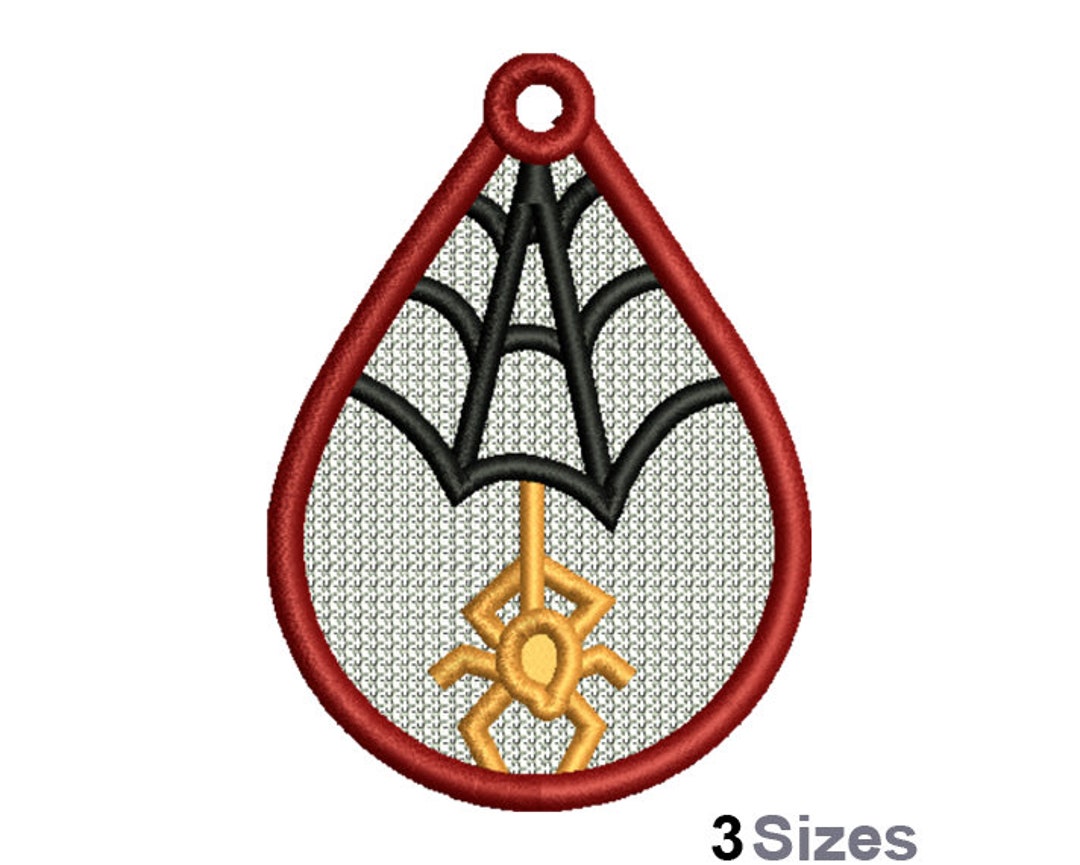 FSL Spider Web Machine Embroidery Design - 3 Sizes, Freestanding Lace ...