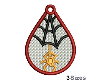 FSL Spider Web - Machine Embroidery Design, Freestanding Lace Spider ...