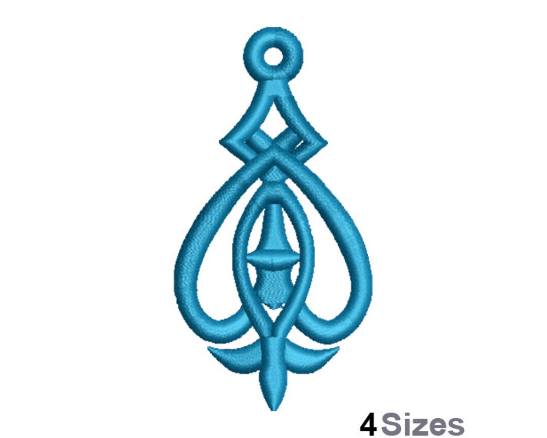 FSL Decorative Machine Embroidery Design - 4 Sizes, Freestanding Lace ...