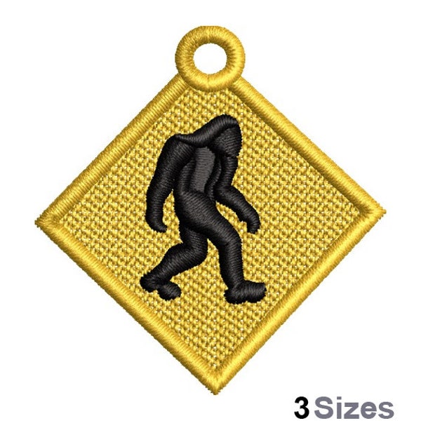 Sasquatch Embroidery - Etsy