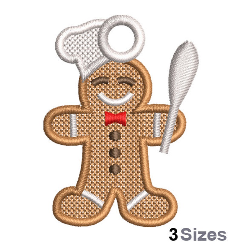 Chef Gingerbread Ornament - Etsy