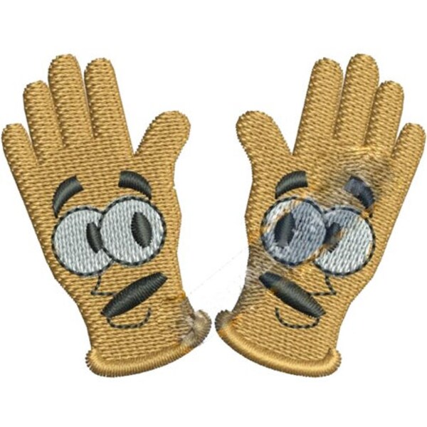 Cartoon Gloves - Etsy
