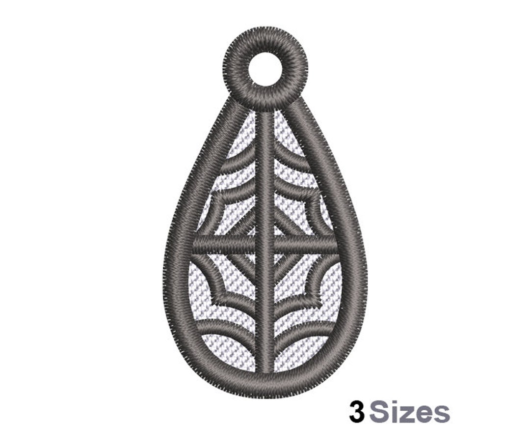 FSL Spider Web Machine Embroidery Design 3 Sizes, Freestanding Lace ...