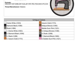 FSL Sewing Machine Machine Embroidery Design - 3 Sizes, Freestanding ...