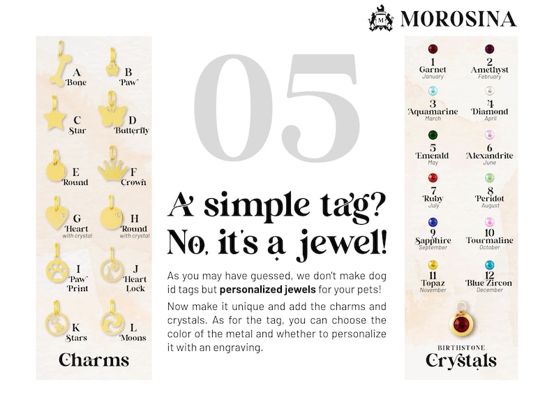 Dog Name Tag With Custom Engraved Poodle With Name and a - Etsy