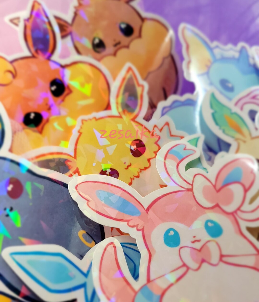 Chibi Poke Stickers Vol 1 - Etsy