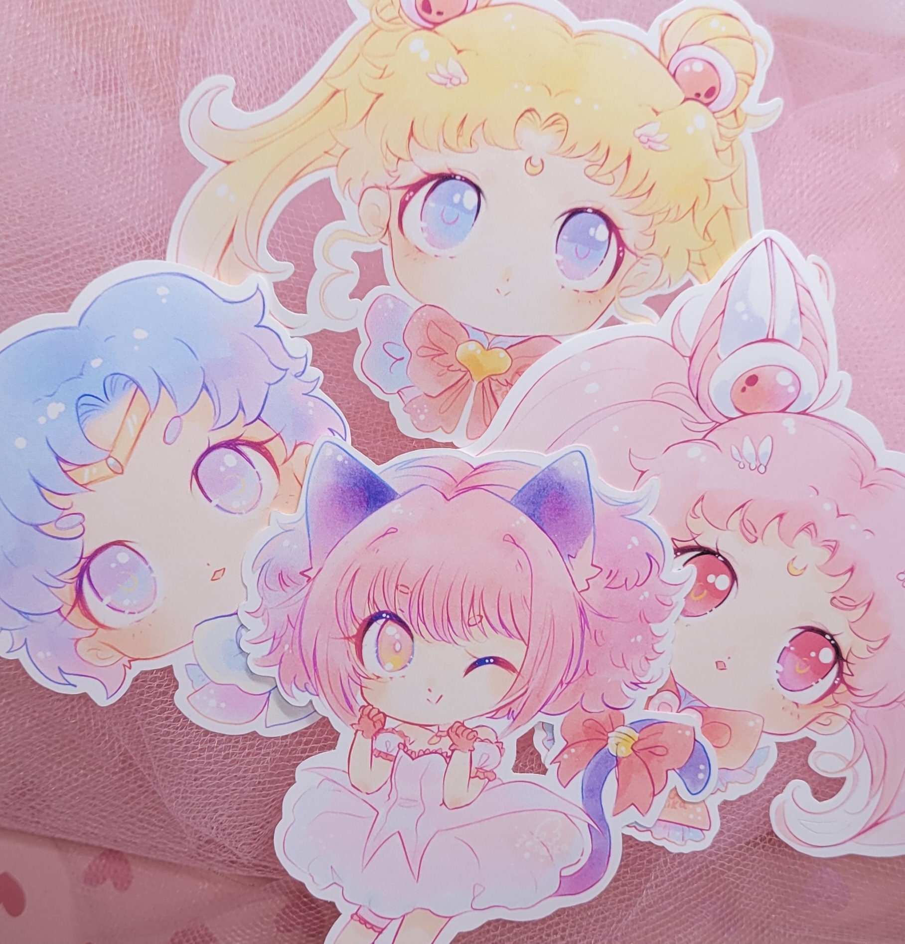 Magical Girl Stickers - Etsy