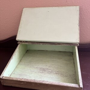 Vintage Box Decoupage Victorian Letter Trinket Jewelry Wood - Etsy