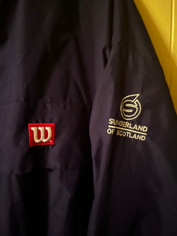 Navy Blue Wilson Windbreakers Sunderland of Scotland - Gem