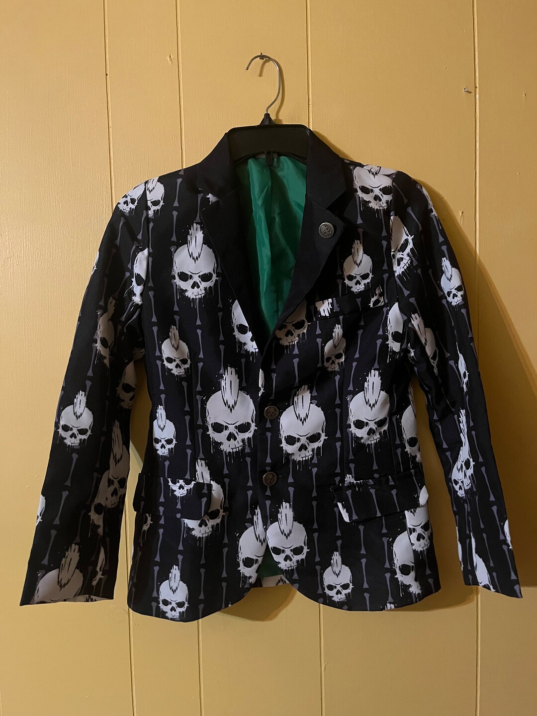 Spirt Halloween Skull Large Kids Jacket - Etsy