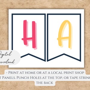 Happy Last Day of School Printable Banner, Printable Banner for the ...