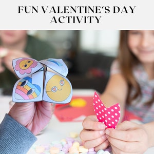 Valentines Day Joke Cootie Catcher Printable, Jokes for Kids, Fortune ...