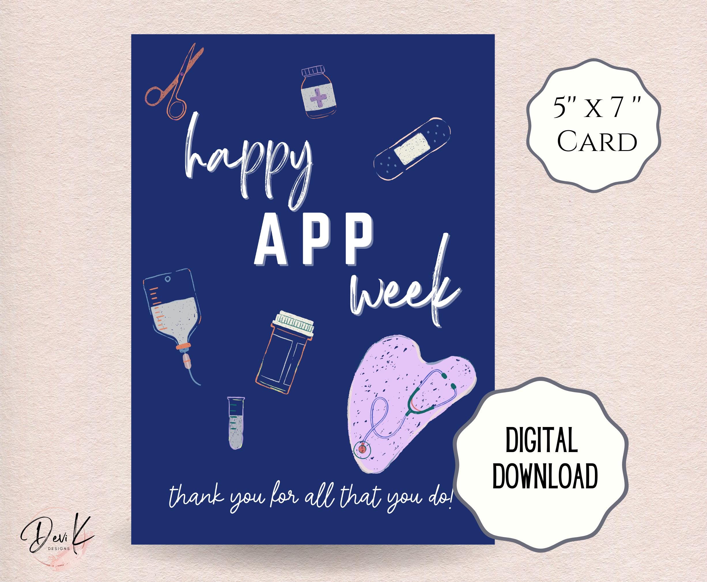 Happy APP Week Appreciation Card, Advanced Practice Provider Thank You ...