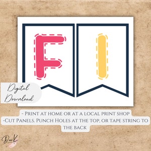 FIRST Day of School Printable Banner, Printable Banner for the FIRST ...