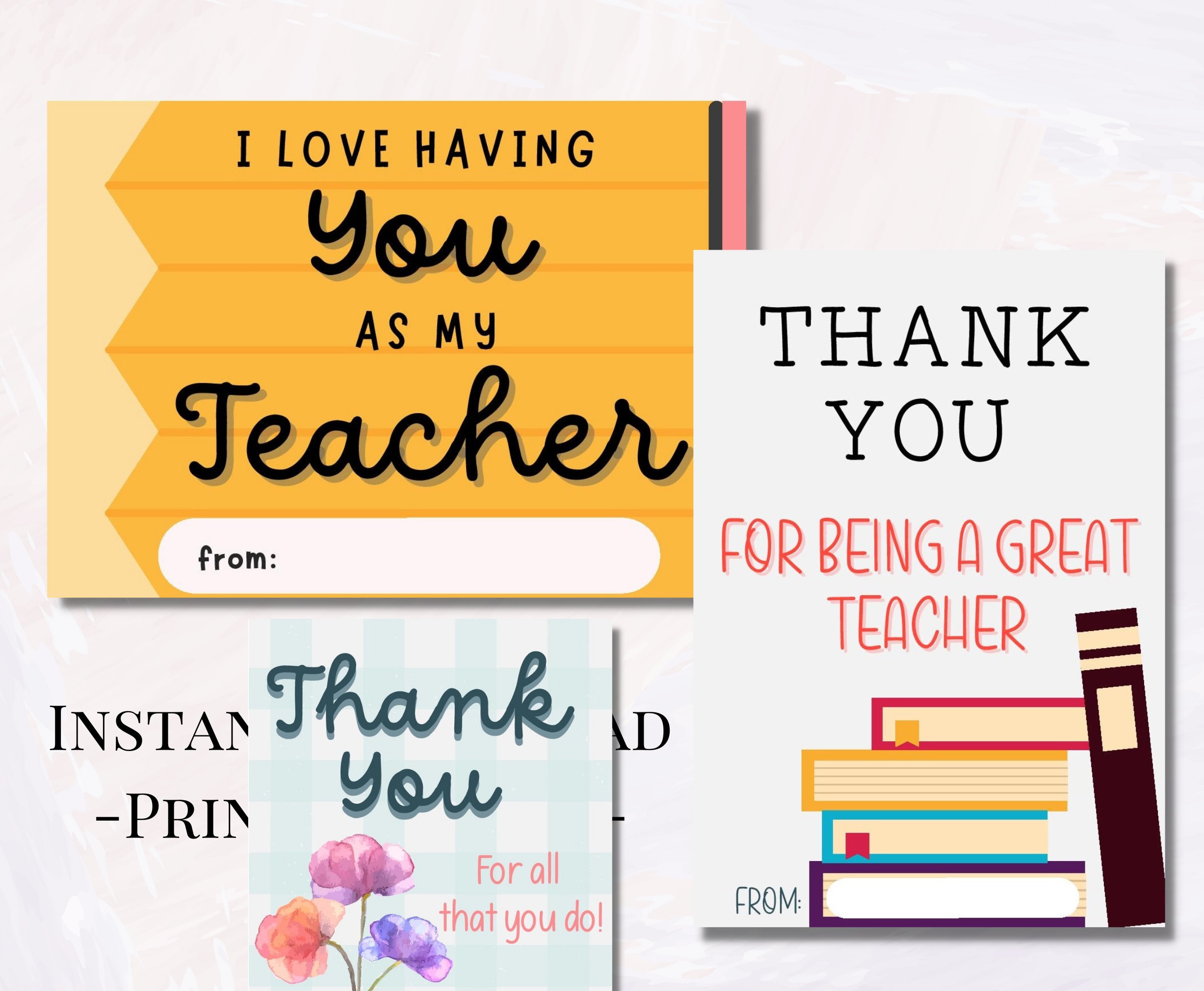 Teacher Appreciation Gift Tag Bundle Dance / Music Teacher - Etsy