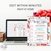 Winter Spirit Week Flyer Template, Editable, Printable, Holiday Themed ...