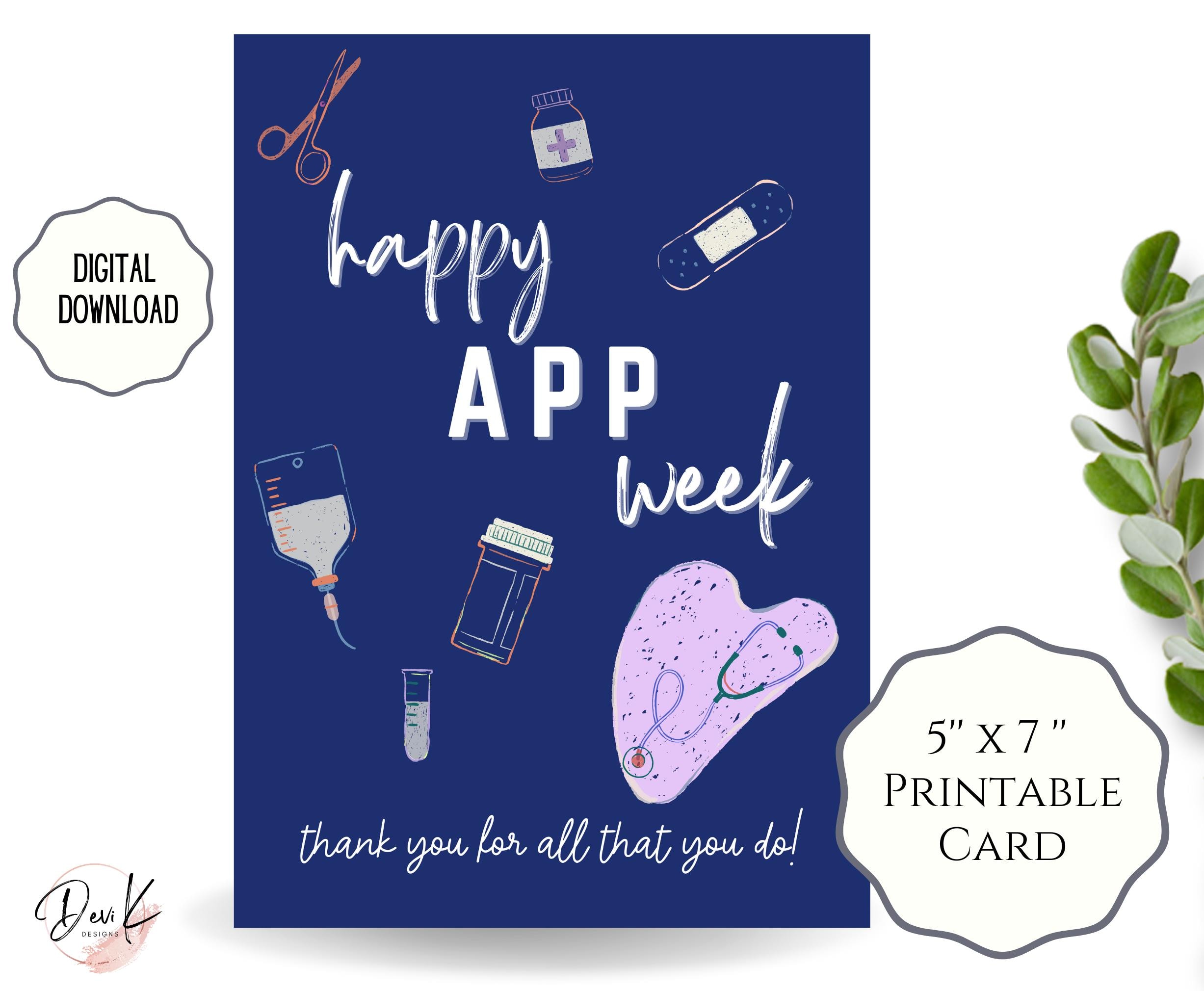 Happy APP Week Appreciation Card, Advanced Practice Provider Thank You ...