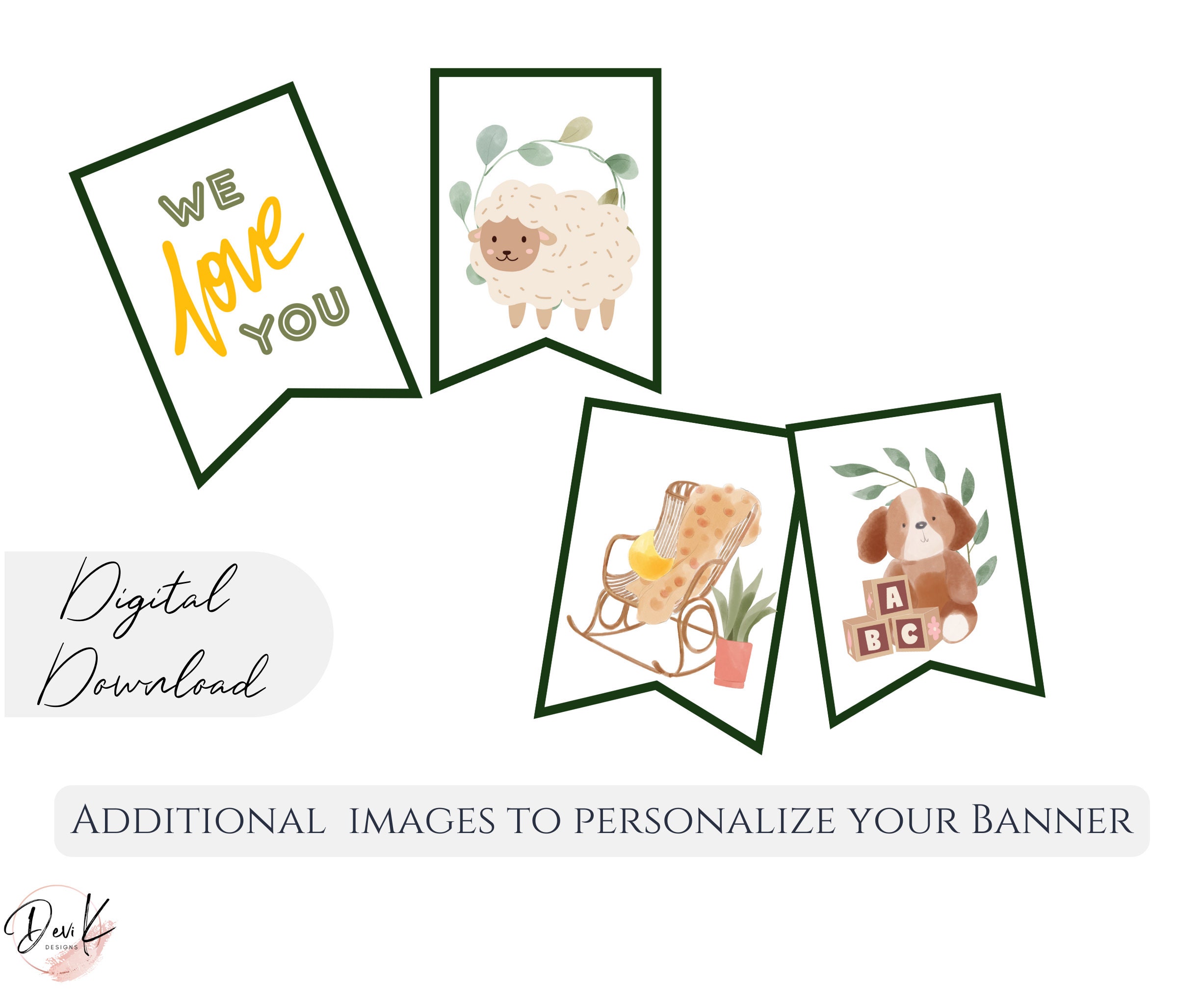 Welcome Home Baby Boho Banner PRINTABLE Banner Welcome - Etsy