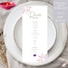 Editable Festive Vibrant Lantern Menu Template, Diwali, Wedding ...