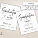 Editable Graduation Dessert Table Sign, Printable Graduation Treat ...