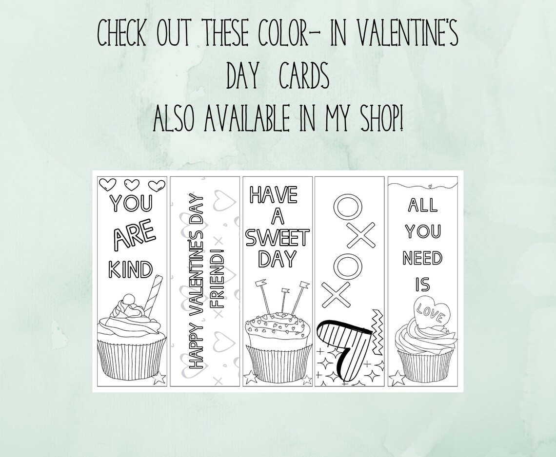 Printable Dinosaur Kid's Valentines Day Cards, Toddler Valentines, Set ...