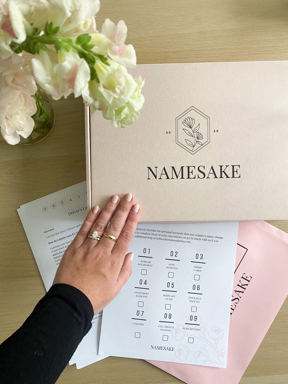 Wedding name change kit 60 photos - Astyledwedding.com
