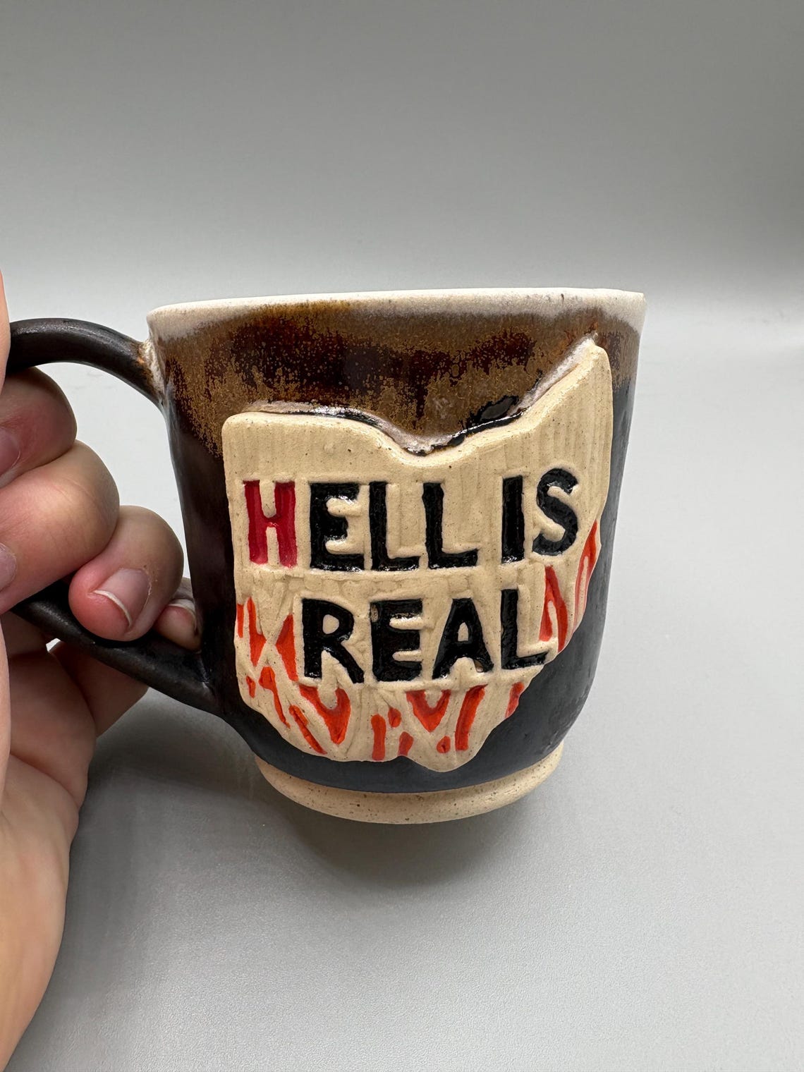Hell is Real Ohio Mug - Etsy