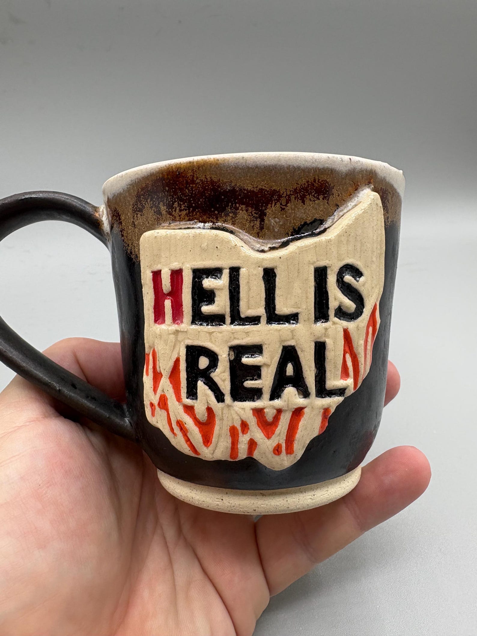 Hell is Real Ohio Mug - Etsy