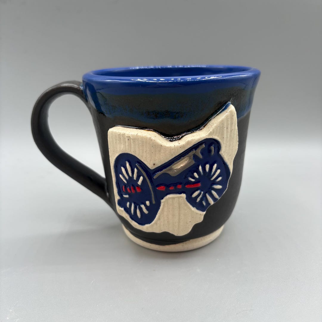 Blue Jackets “cannon” Ohio Mug - Etsy