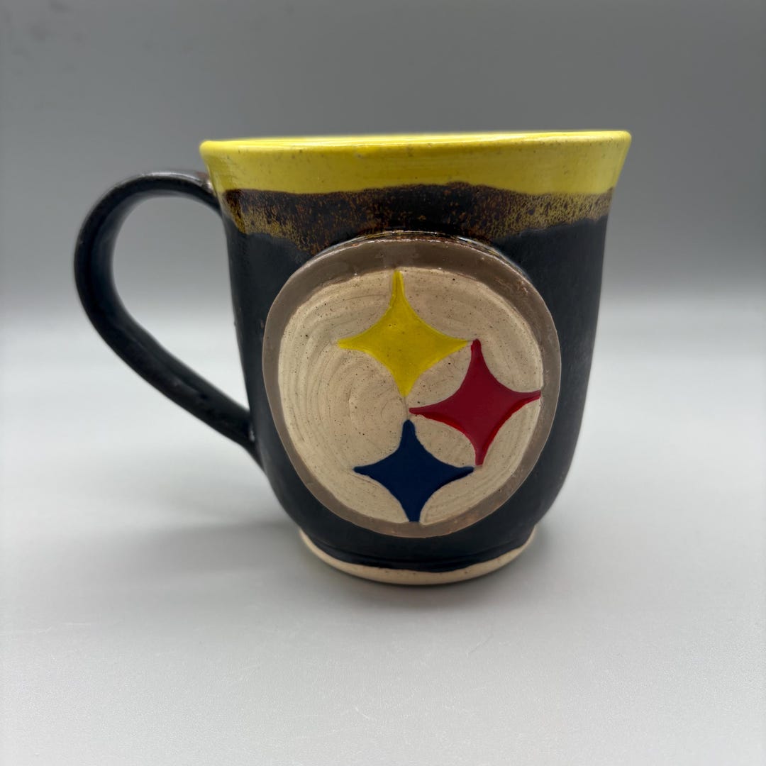 Handmade Pittsburgh Steelers Mug - Etsy