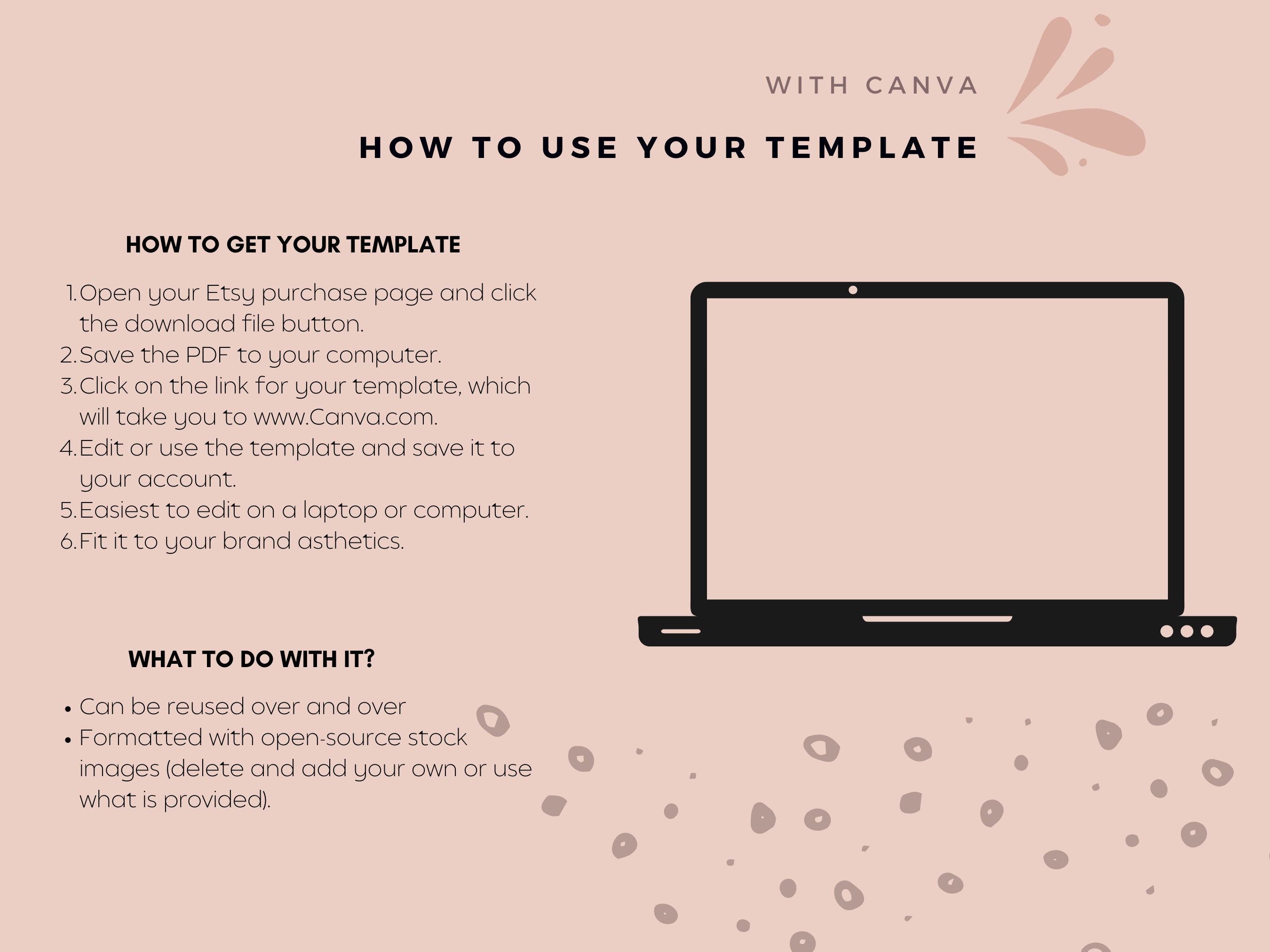 Boho Email Newsletter Templates: 30 Canva Designs - Etsy