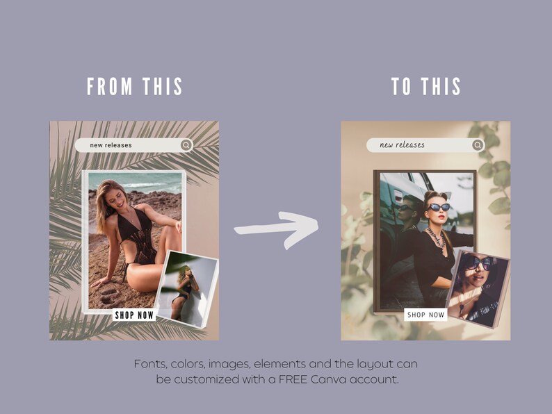 Boho Email Newsletter Templates: 30 Canva Designs - Etsy
