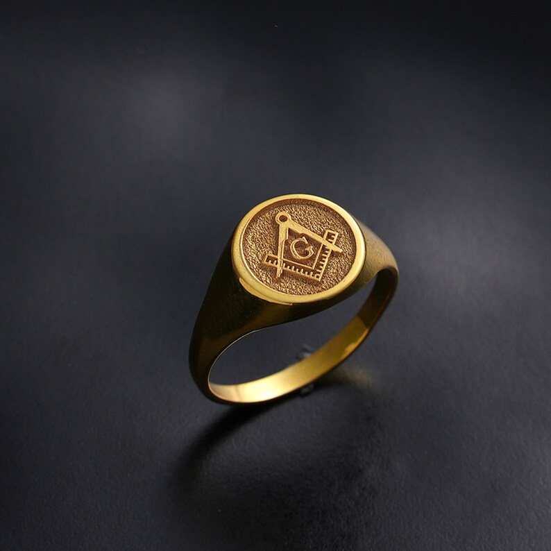 Masonic Signet Rings Freemason Rings Master Mason Rings - Etsy