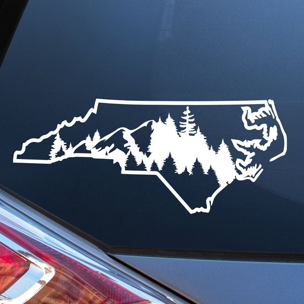 North Carolina Decal - Etsy